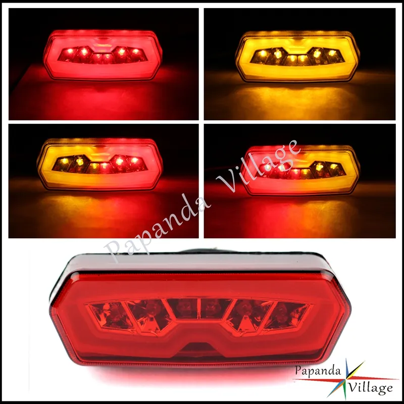 Integrated LED Tail Light Brake Turn Signal Lamp for Honda CB650F ...