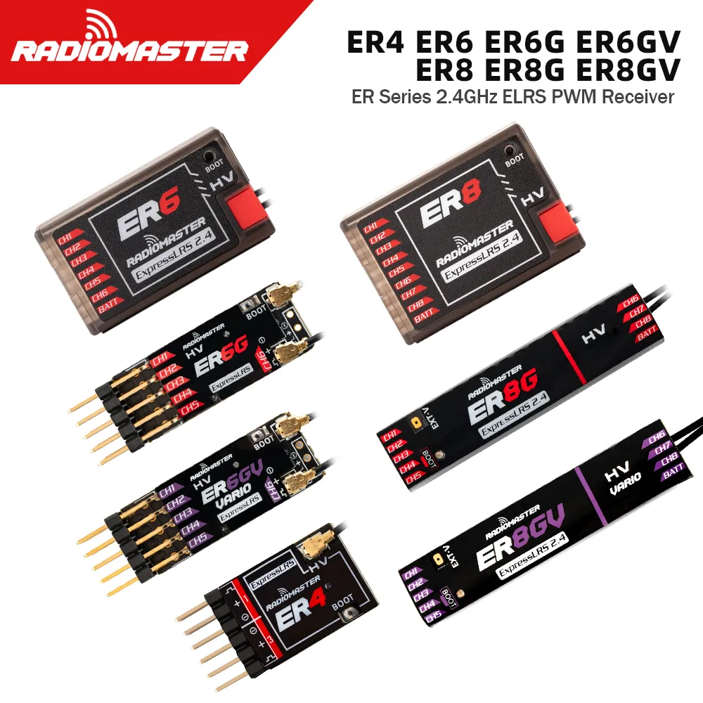 Radiomaster PWM Mini Futaba Receiver For Aircraft, Boat, And Car ...
