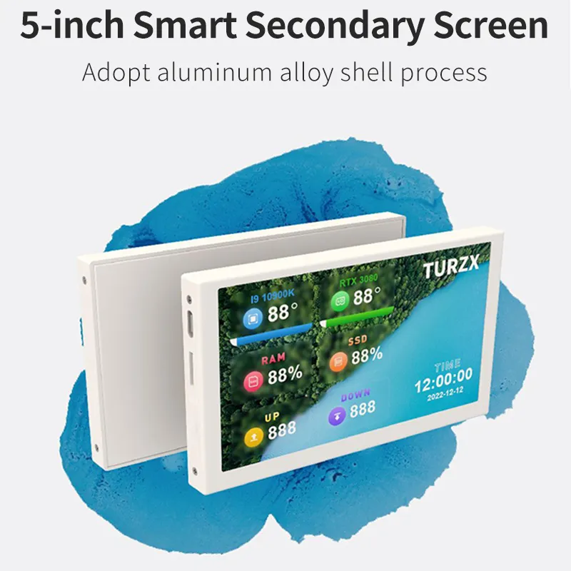 Wholesale 5 Inch Smart Secondary Screen IPS USB C LCD PC Computer CPU ...