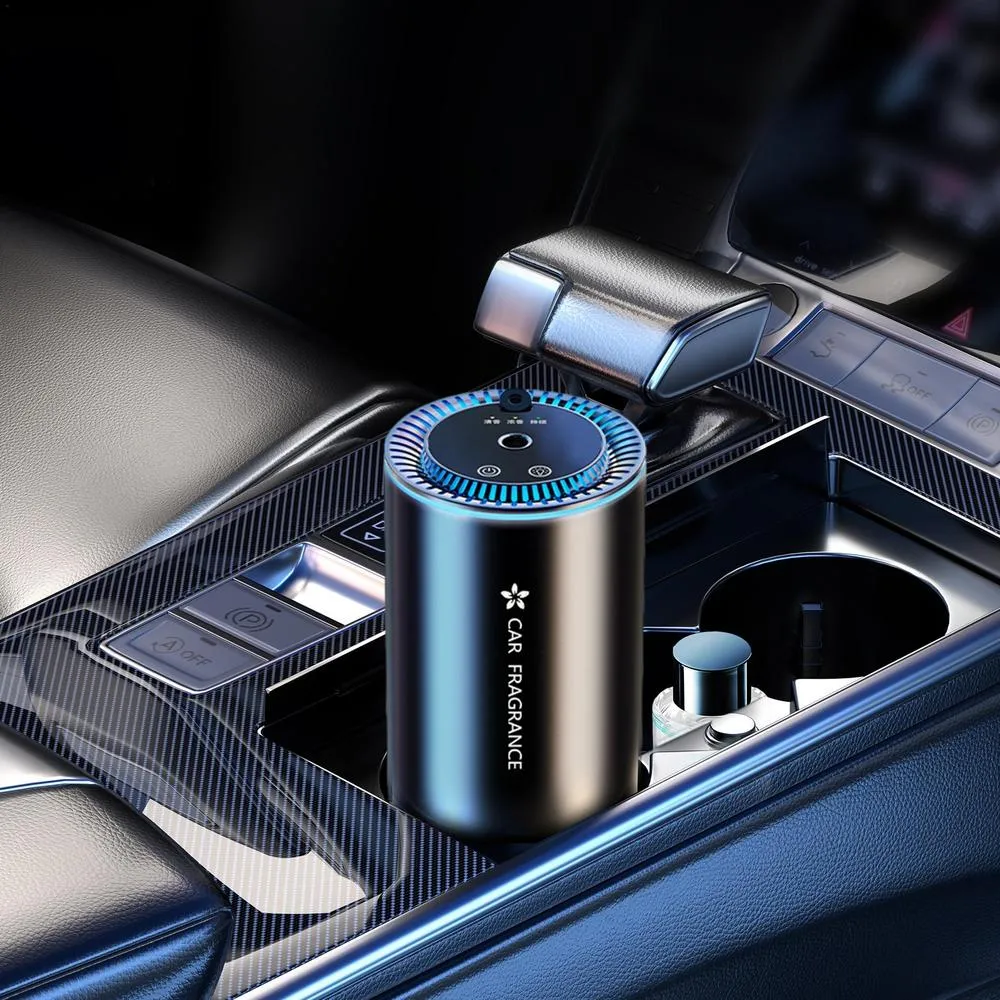 Car Fragrance Diffuser, Mini Air Humidifier With Essential Oil ...