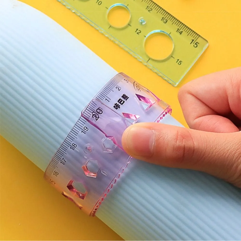 DHgate.com:4-Piece Geometry Study Set - Soft Flexible Protractors ...