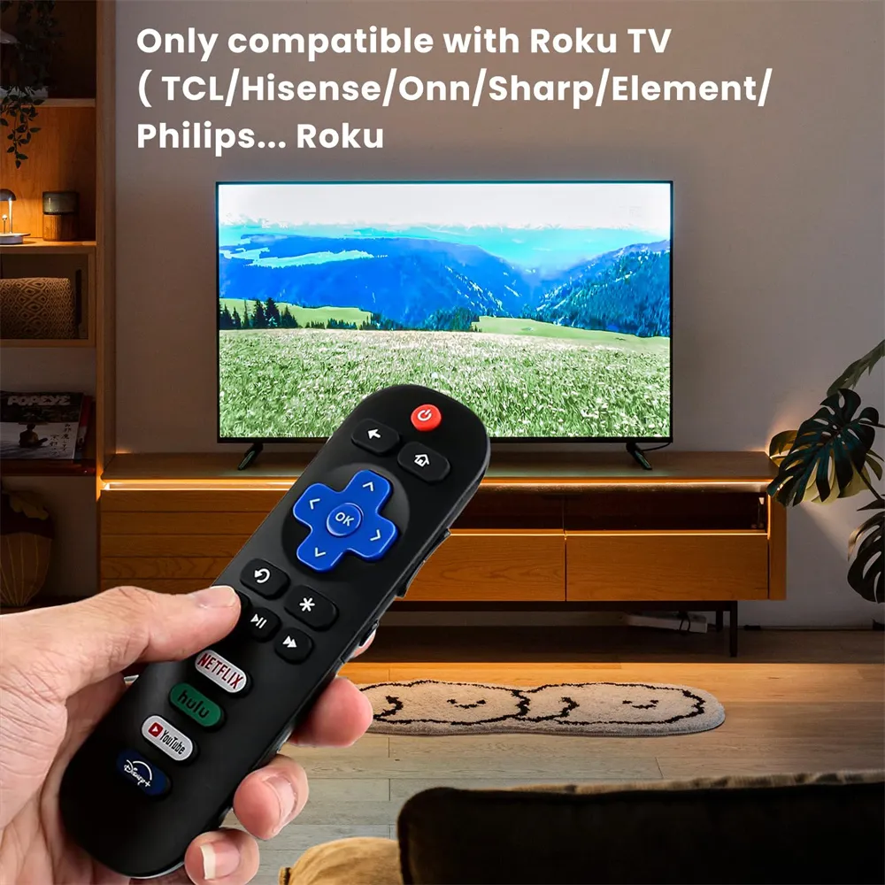 Universal general electric universal remote for TCL-ROKU-TV-Remote, RC280, and RC282 ...