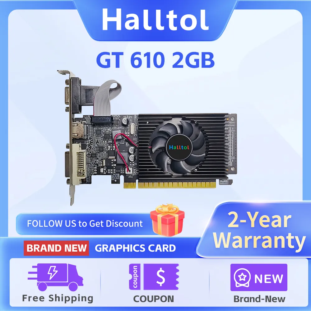 DHgate.com:GT610 2GB Graphics Card, NVIDIA GeForce 610 DDR3 GPU for ...