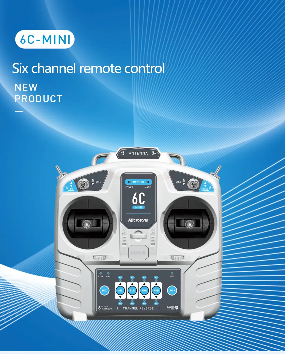 DHgate.com:Microzone MC6C Mini 2.4GHz 6CH Controller Transmitter with ...