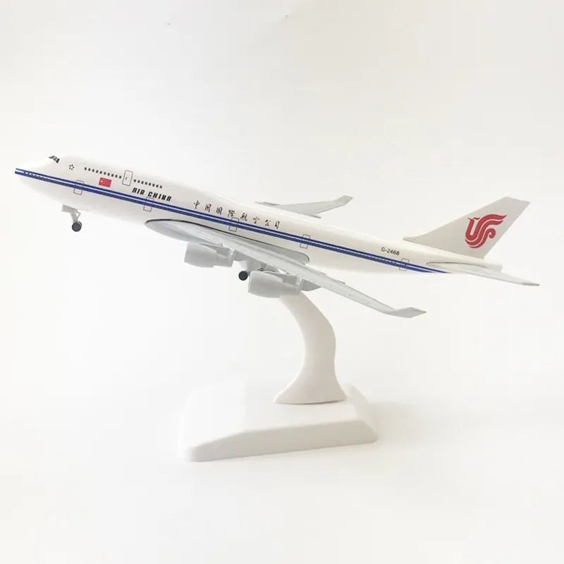Metal Aircraft Model 20 cm 1:400 Scale Boeing 747 Alloy Replica with ...