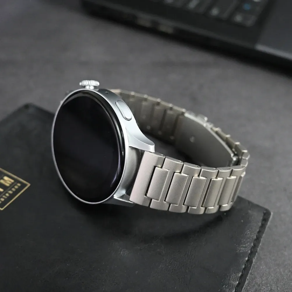 Titanium Band 22mm Metal Strap Bracelet for Huawei Watch GT4 GT3 Pro ...