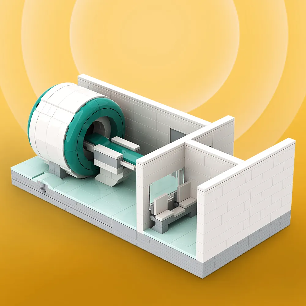 MOC mri imaging machine Building Blocks Set - Gobricks Medical Device ...