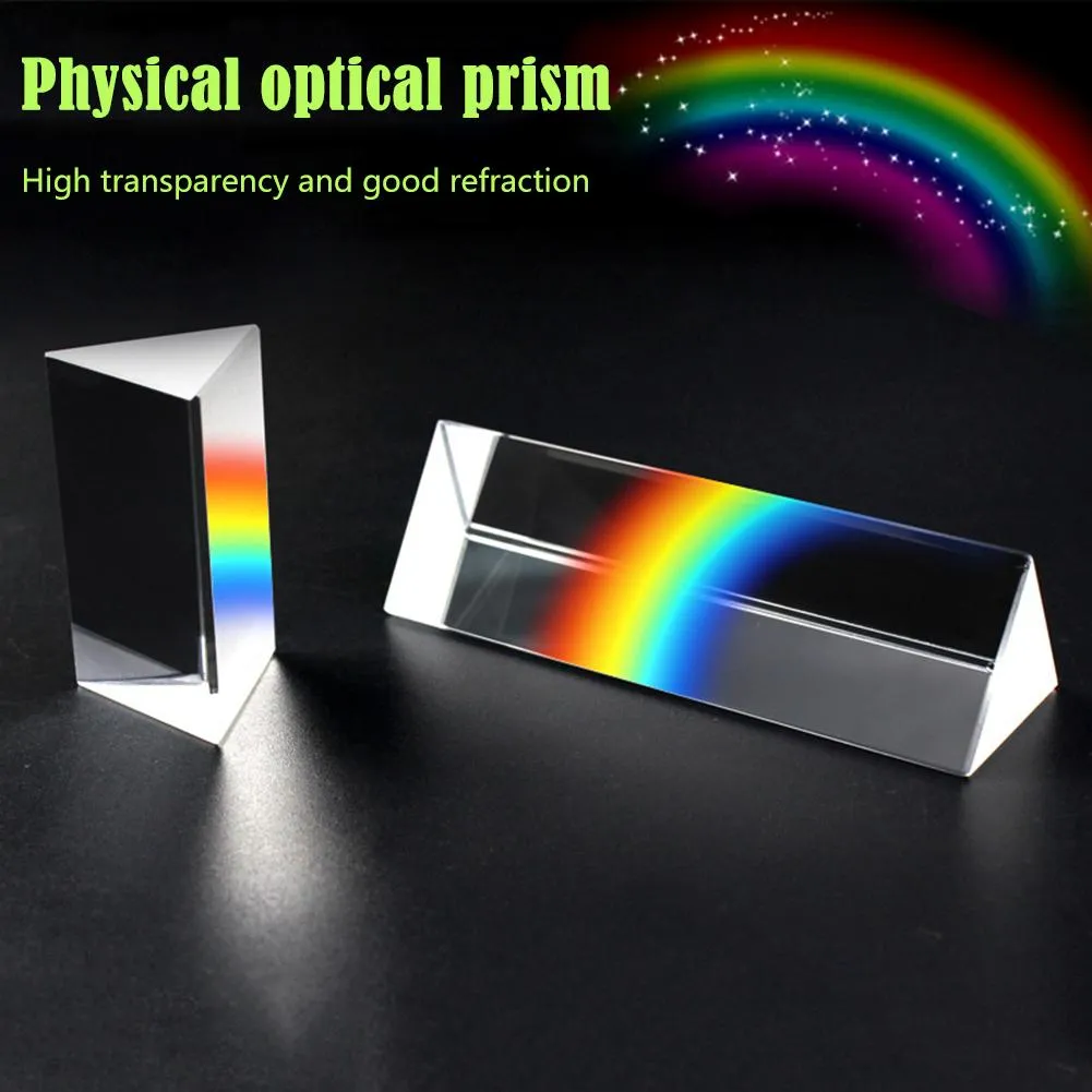 DHgate.com:Glass Physics Teaching Refracted Light Spectrum Rainbow ...
