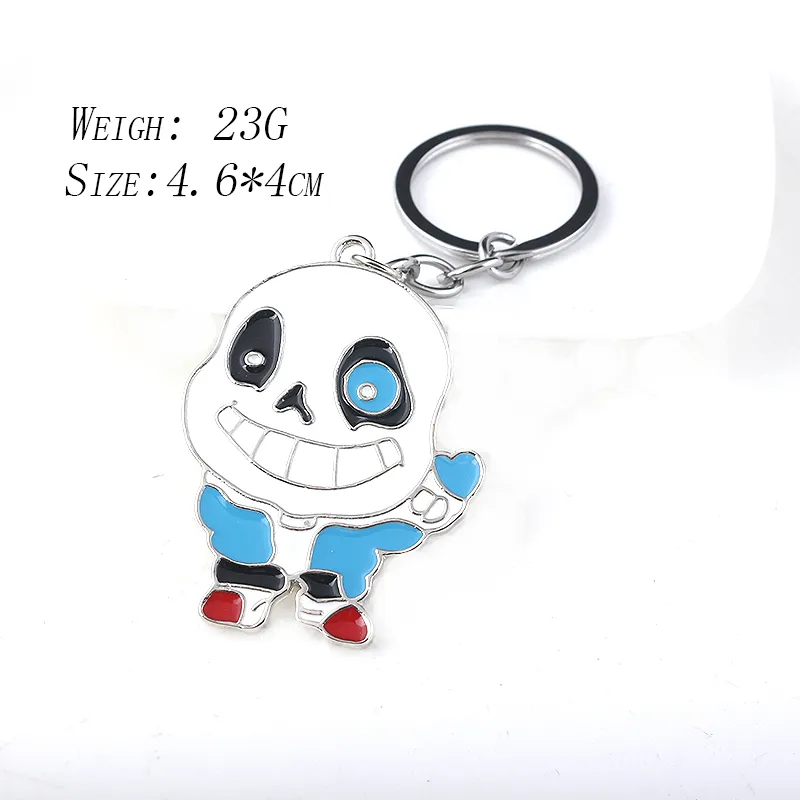 Undertale Sans Papyrus Panda Skull cute keychains - Cute Cosplay ...