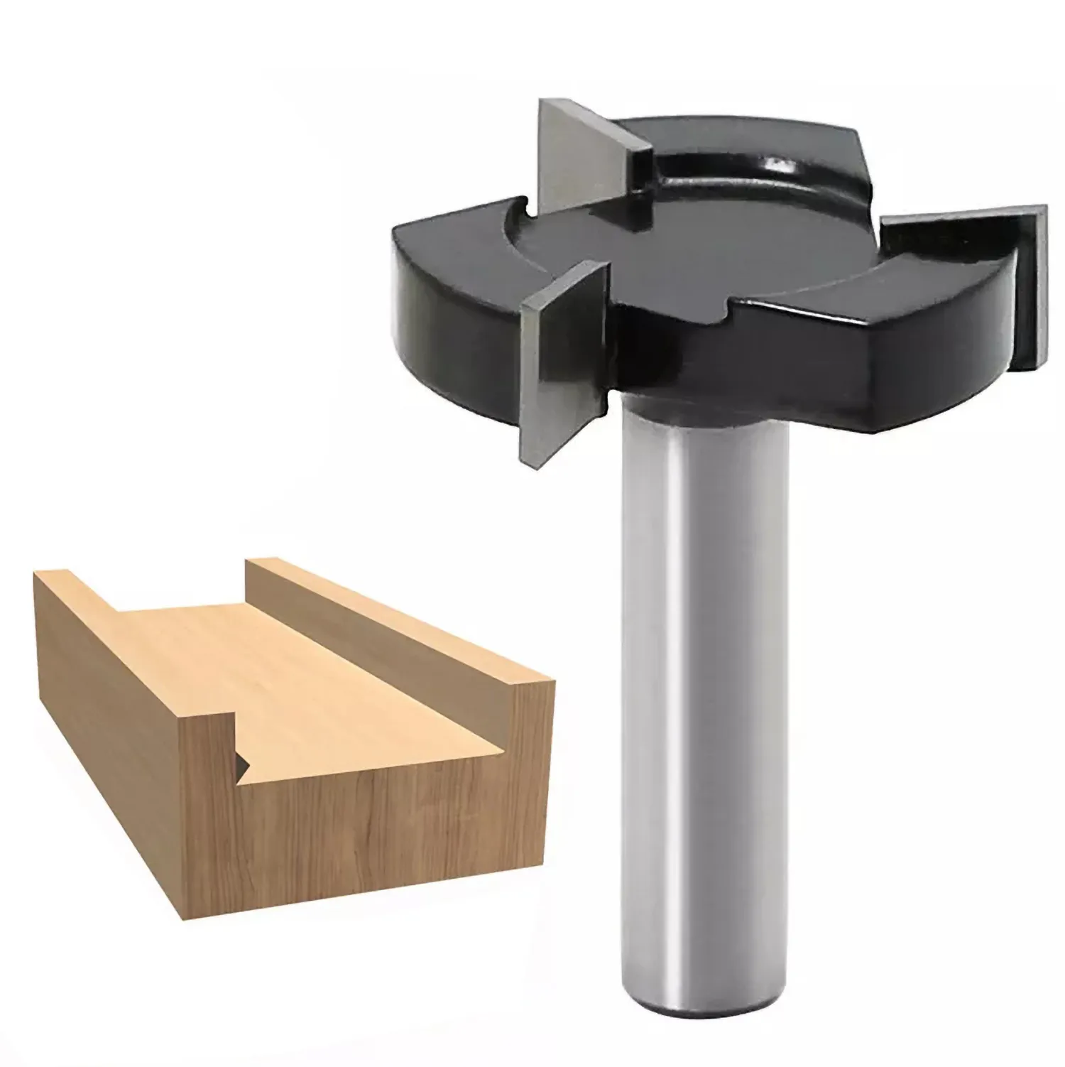 DHgate.com:L50 Carbide End Mill 6mm 6.35mm 12mm 12.7mm Wood Planer Bit ...