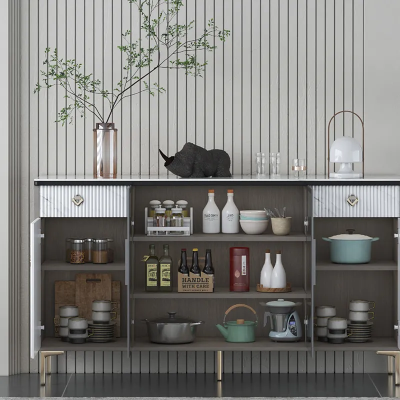 DHgate.com:Black Modern Modular Living Room Corner Bar Cabinet with ...