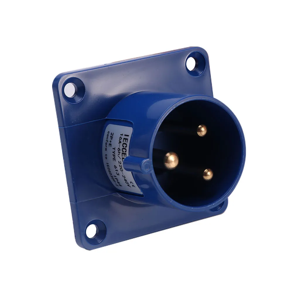 Waterproof RV Camper External 16A Practical Flush Inlet Socket Mains ...