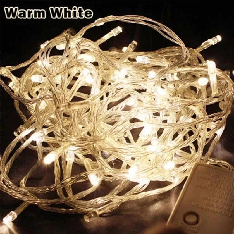 LED Light String 10m 20m 30m 50m 100m Waterproof Outdoor 110V / 220V ...