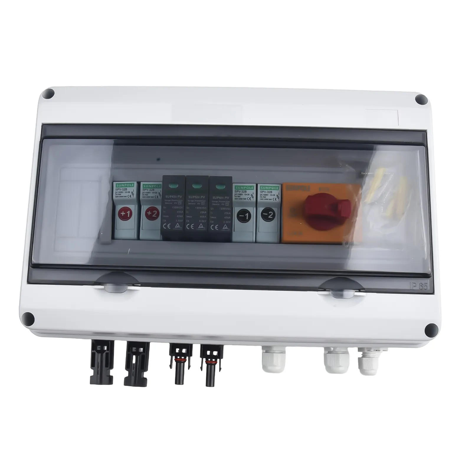 DHgate.com:Solar Combiner Box - 1000V DC, 2 Inputs 1 Output, IP65 Rated ...
