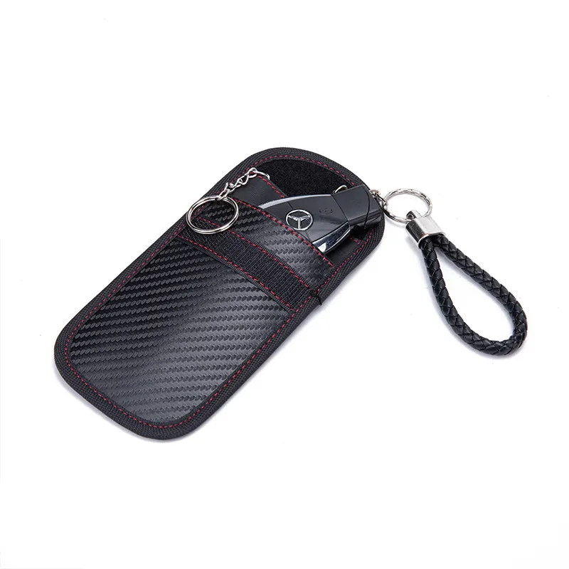 DHgate.com:1Pieces Faraday Card Car Keys Case FOB Signal Blocker Bag ...