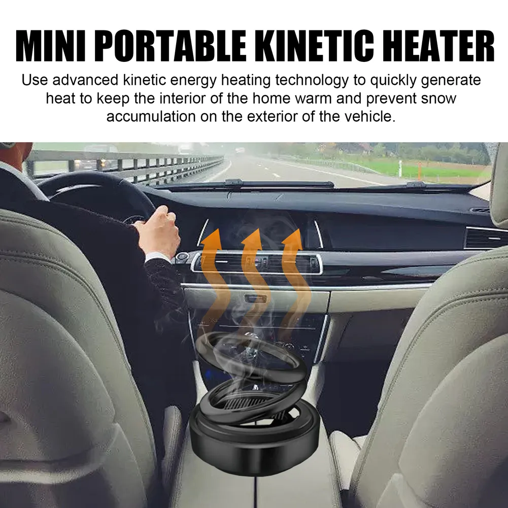 360° Rotating Solar Powered Car Air Freshener | Eco-Friendly Fragrance ...