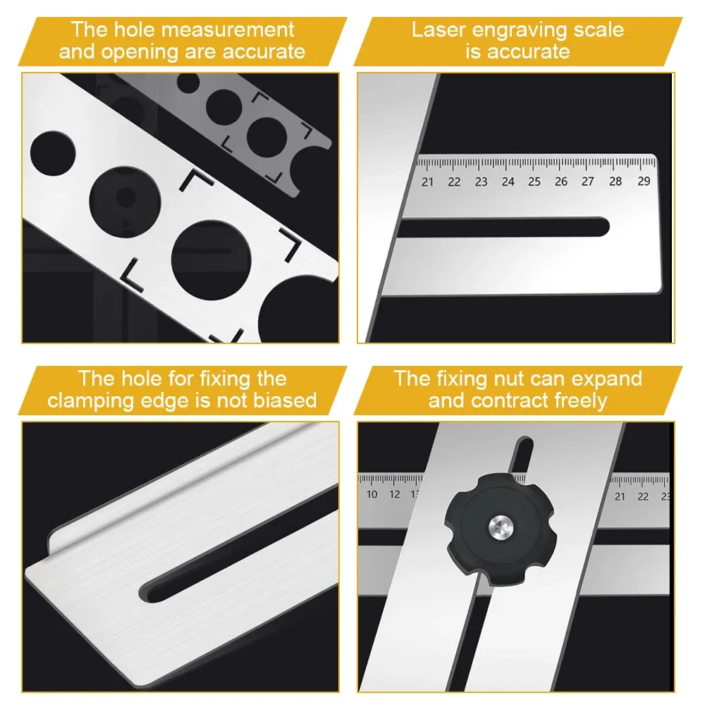 Ceramic Tile Cutter: 360 Degree Adjustable Drilling Guide For Tile ...