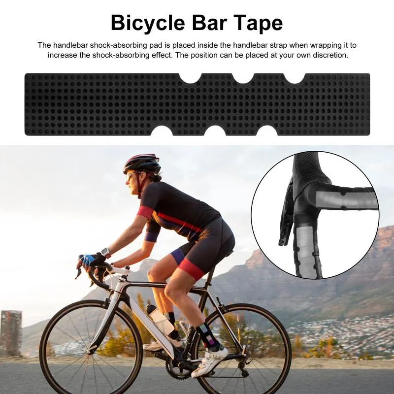 Bicycle Handlebar Tape Cycling Grip Wrap Shock Absorbing Pad Compatible ...