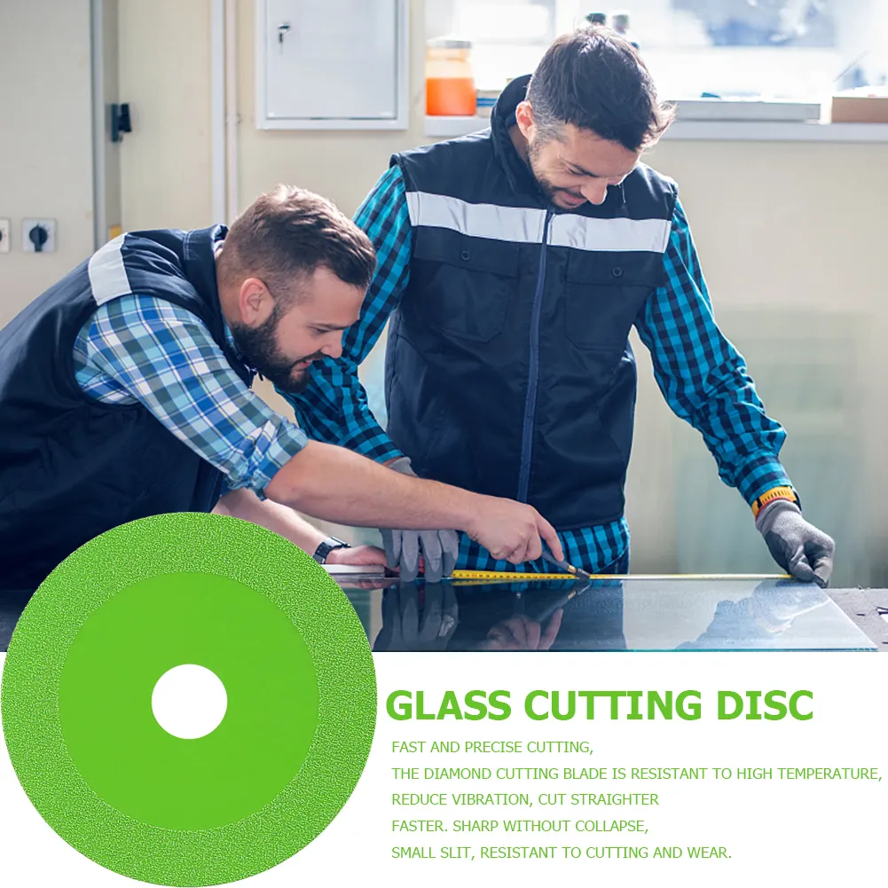 Glass & Crystal Cutting Discs - 4 Pack Diamond Saw Blades for Bottles ...