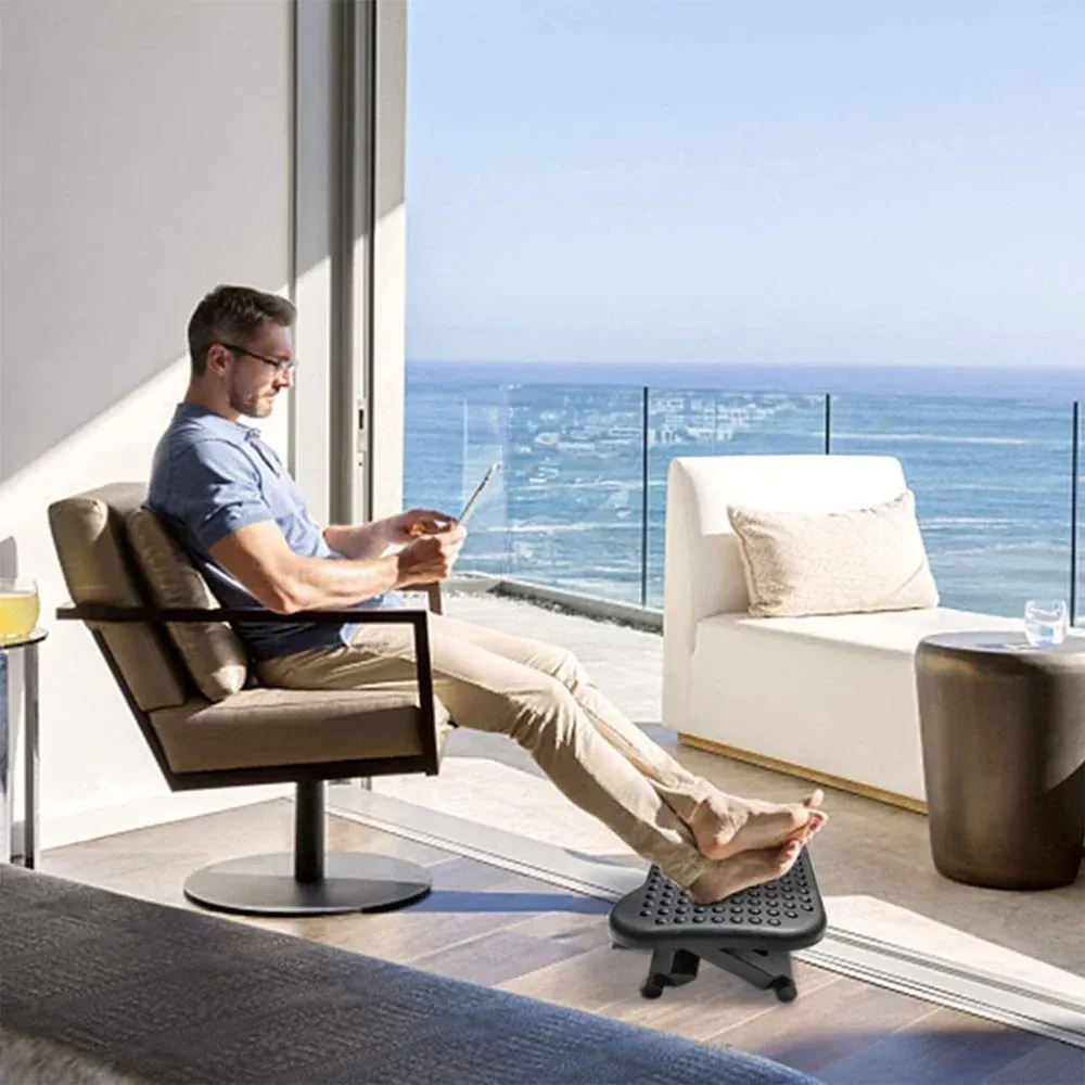 DHgate.com:Adjustable Ergonomic Under-Desk Foot Rest with Textured ...