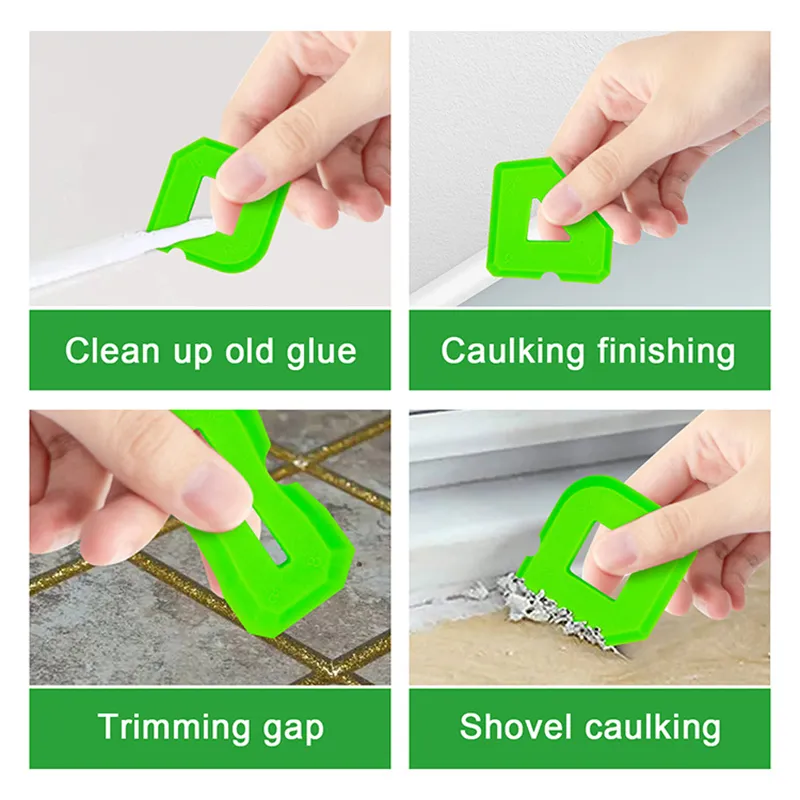 3PK Silicone Caulking Tool Kit - Sealant Spreader, Scraper & Removal ...