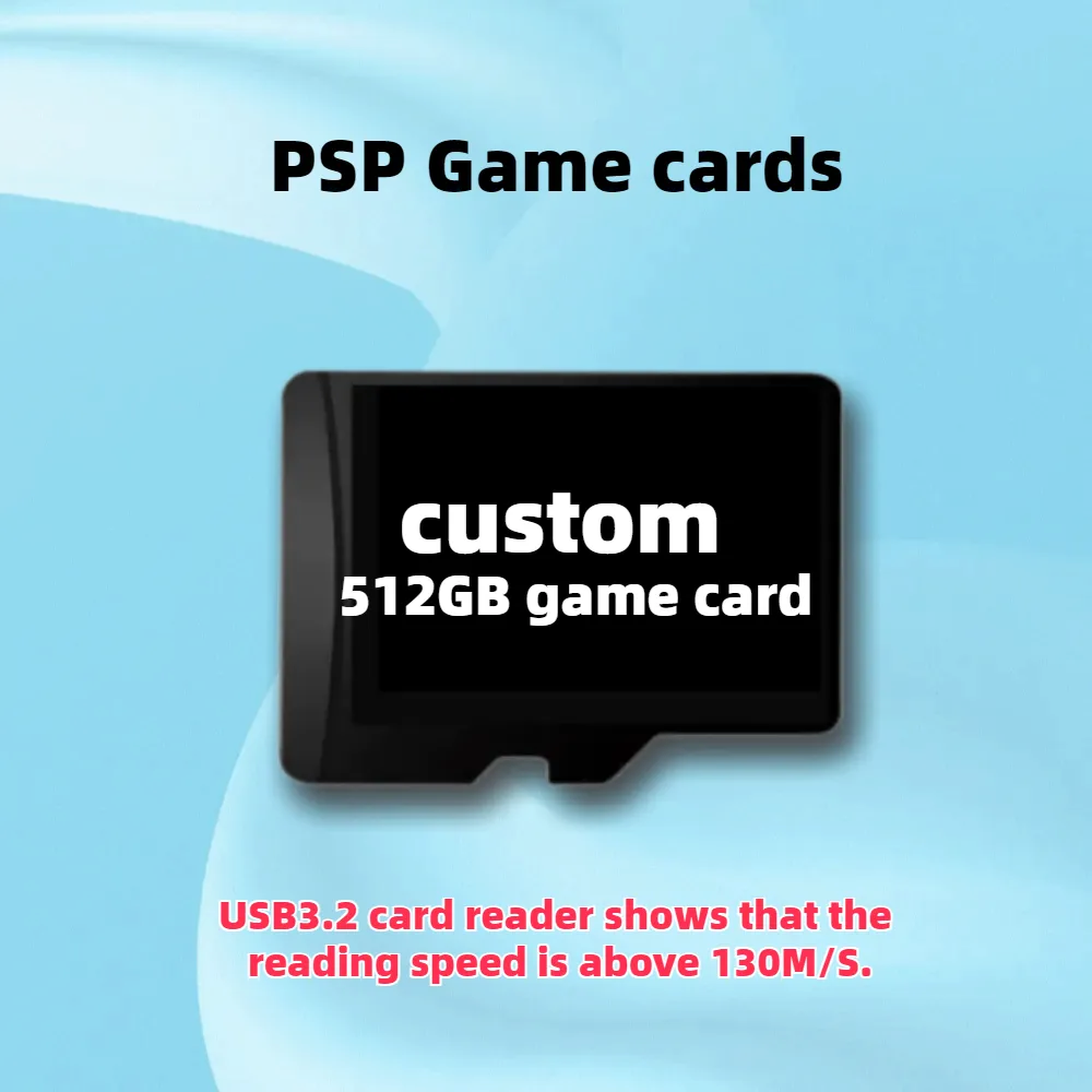 Customizable PSP TF Bs Card Game For Retroid Pocket 3 Plus Flip RP3+ In ...