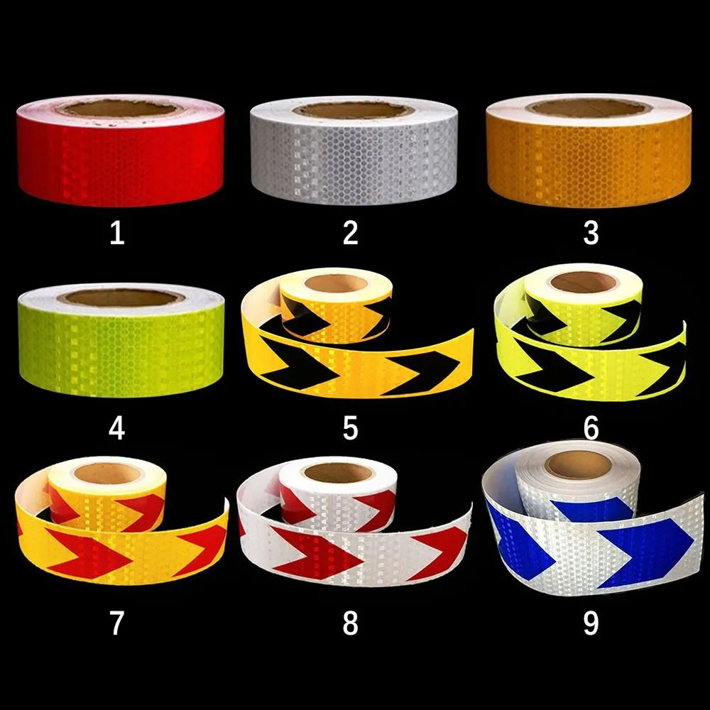Reflective Safety Tape 5x300CM, High Visibility Self Adhesive Warning ...