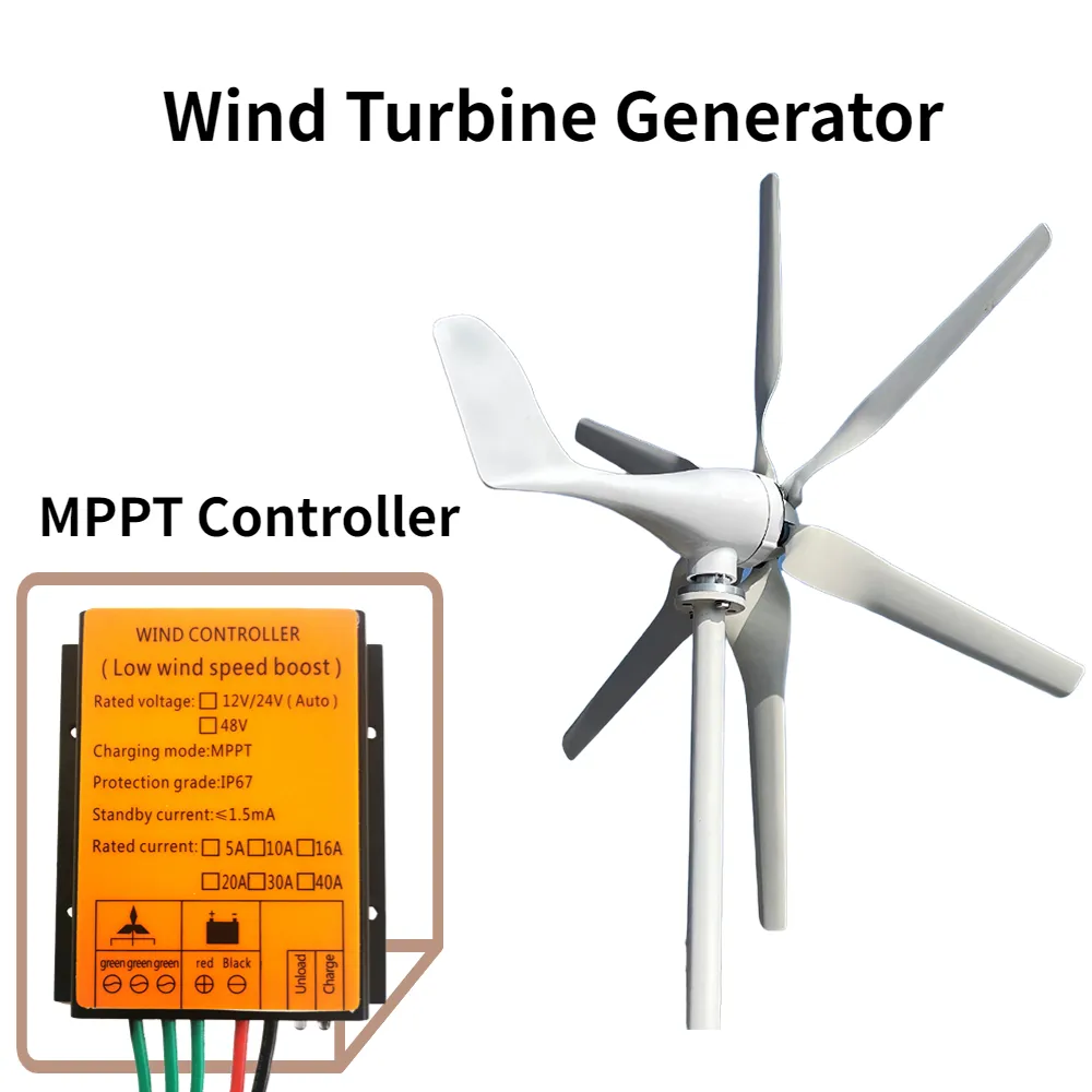 Waterproof MPPT wind controller instrument with Auto Matching for 100 ...