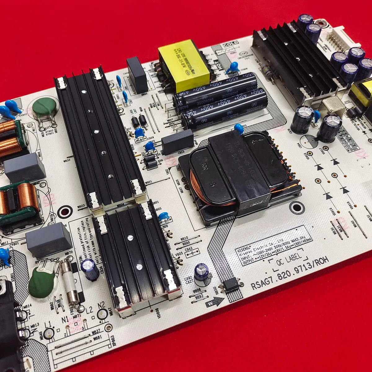 Original Power Board For Hisense 65V1F PRO LCD TV Power Board RSAG7.820 ...