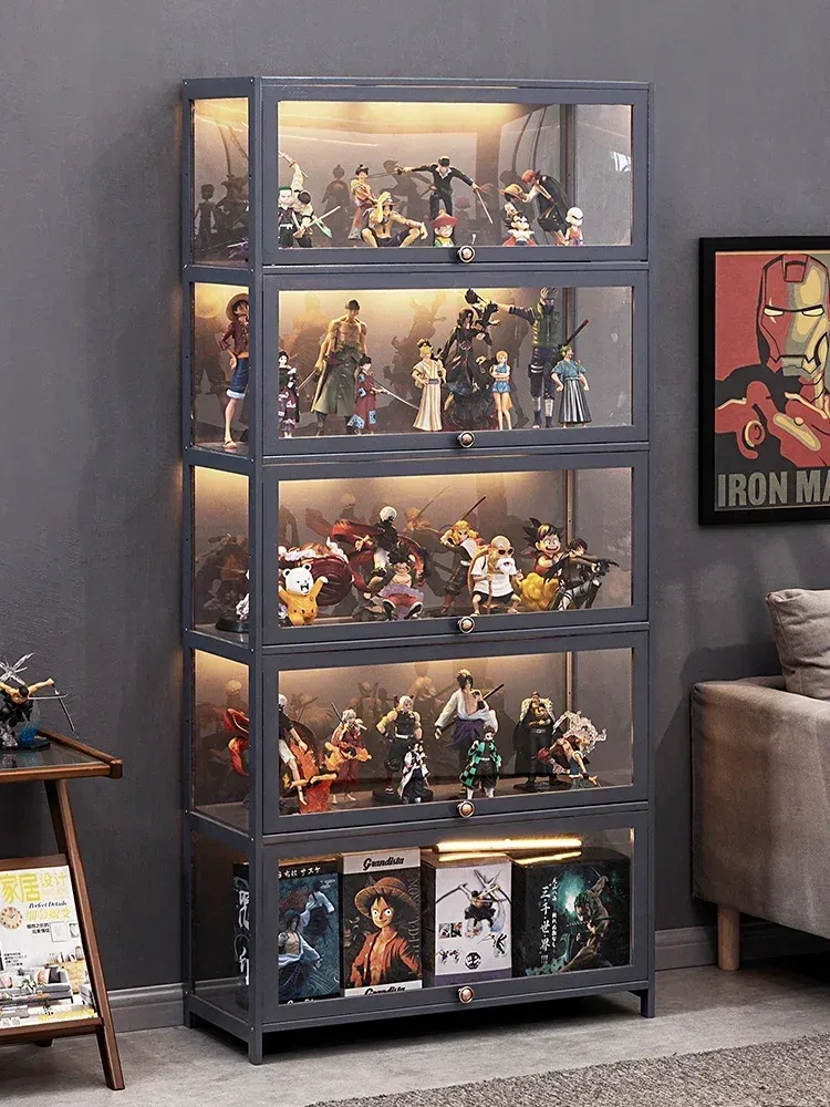 Acrylic Transparent Dustproof Display Cabinet For Figures Ideal For Living Room Storage Treasures Auctions Commodity Shelf Bookcase And Shelving From Homepro178 105.88 DHgate.Com