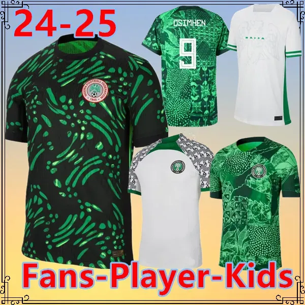 2024 2025 Nigeria Mexico Soccer Kit Home Maillot De Foot With OKOCHA ...