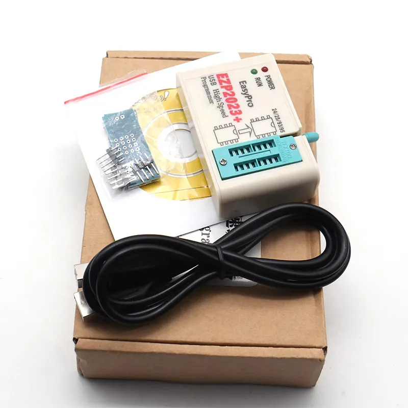 EZP2024 High-Speed USB SPI Programmer: Flash BIOS Chip Programmer with Adapters for 24/25/93/95 ...