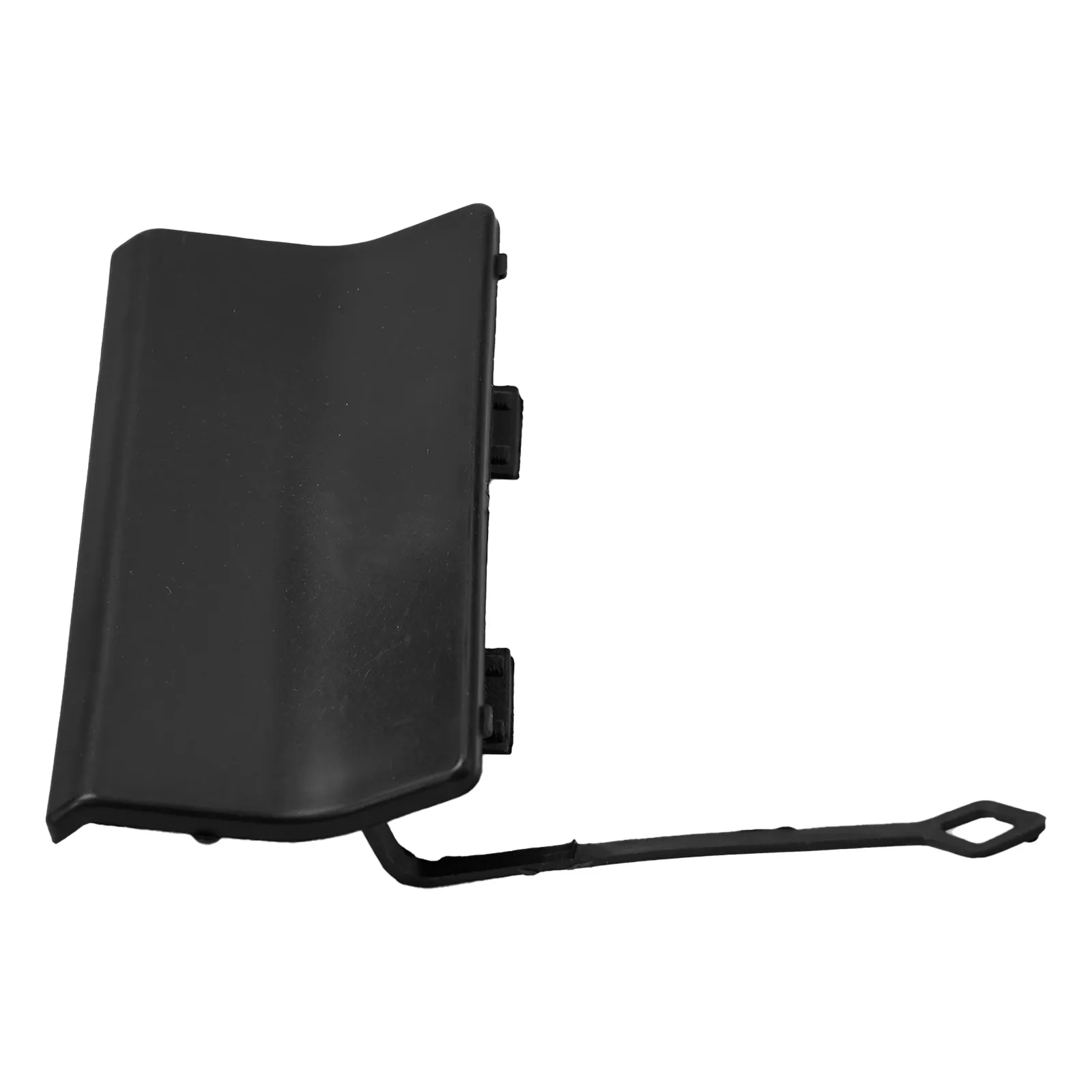 Mercedes Rear Bumper Tow Hook Eye Cover 3.58x2.01 in Black Plastic ...