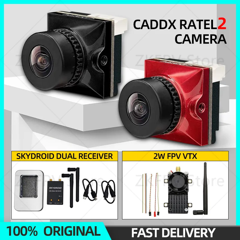 Caddx Ratel2 V2 FPV digital camera with Dual Receiver and Over 20Km ...