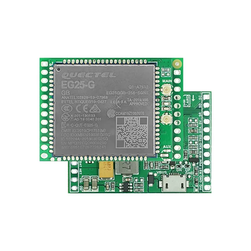 Quectel EG25-G CAT4 and EG21-G LTE Cat1 breakout board with GPS GNSS ...