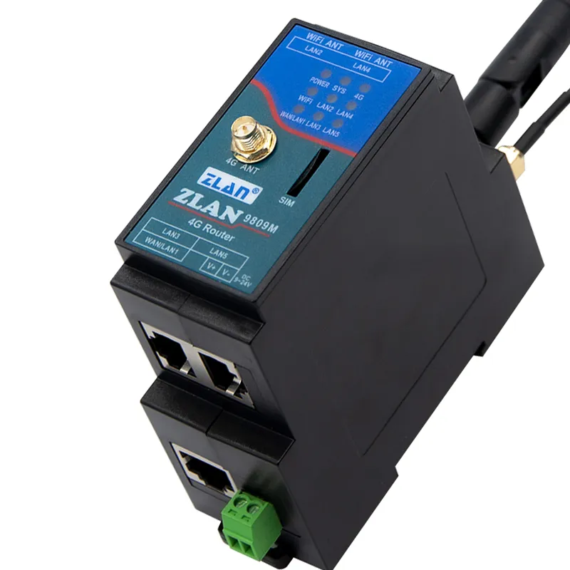 Sim Card Wifi Router: Industrial 4G LTE Modem, Compact DIN Rail ...