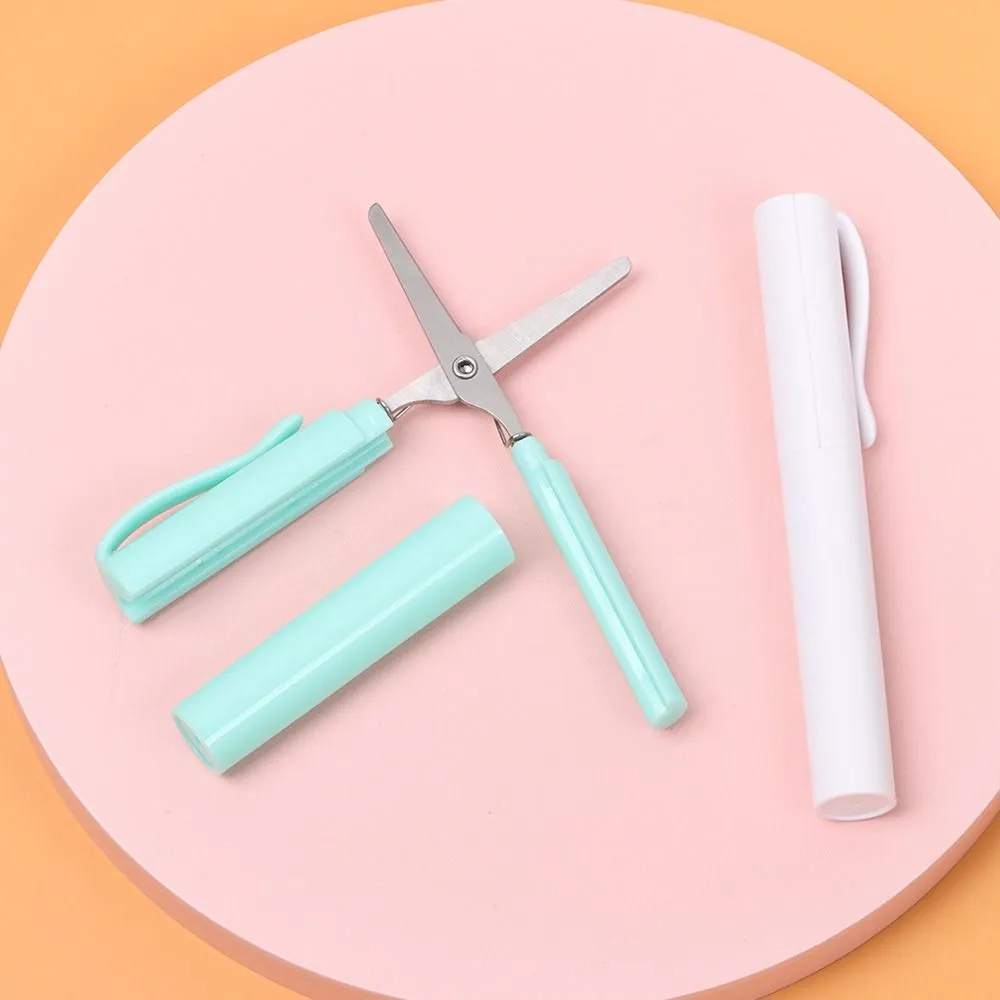 Multifunctional Folding Scissors: Cut, Craft, & Create with Safety ...
