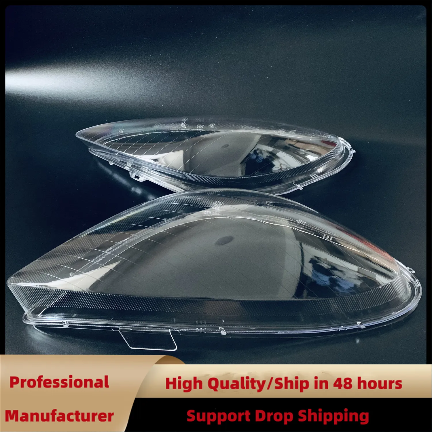 Transparent Lampshade For Mercedes Benz W171 SLK SLP280 SLS300 SLKK350 2004 2010 Clear Carbide ...