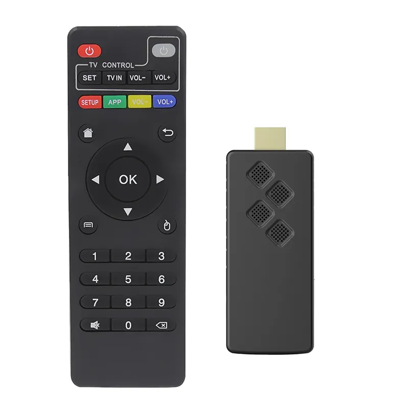 Smart Box TV Android TV Box Stick: Compact Media Player with 2.4G/5G ...