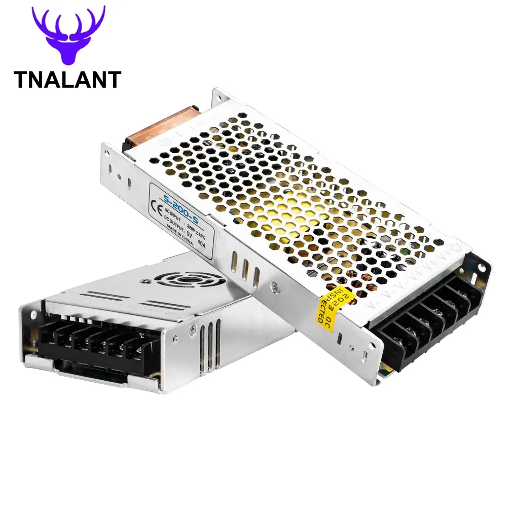 200/300W LED Driver Transformer Power Supply Adapter For WS2812B ...