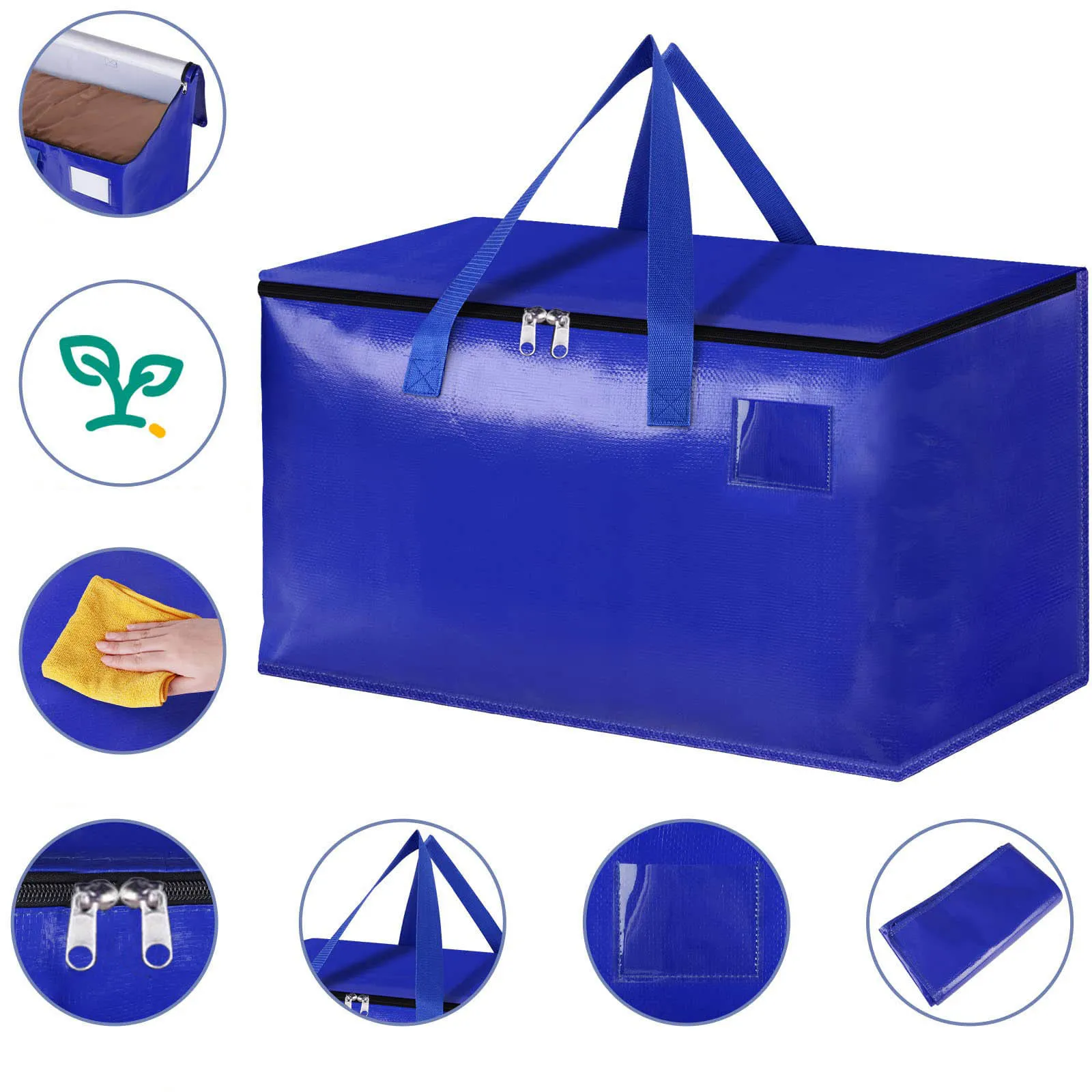 Heavy Duty Moving Bags - Extra Large Storage Bags with Handles ...