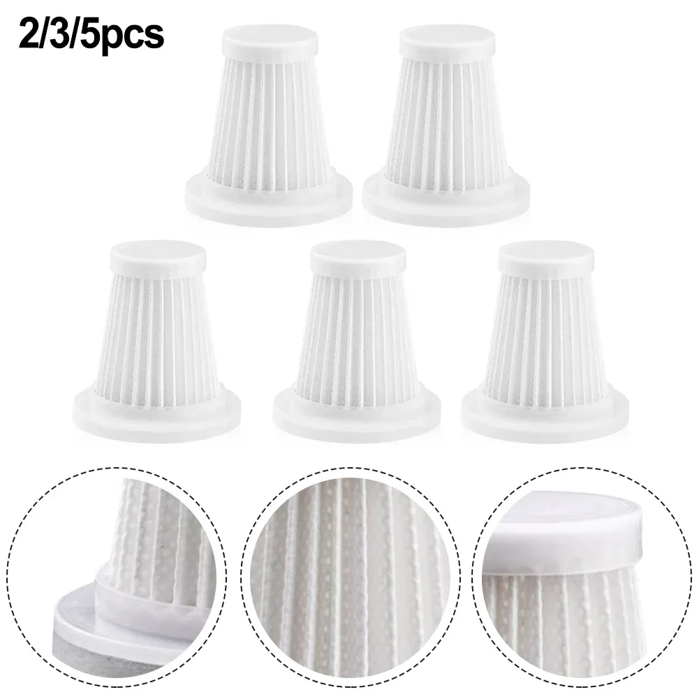 Pack of 2/3/5 Washable & Reusable HEPA Vacuum Cleaner Filters for Car ...