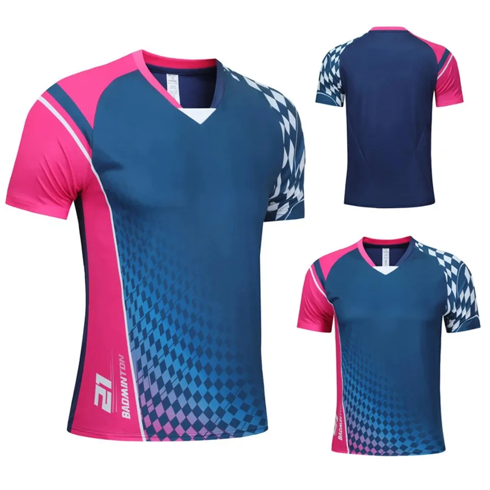 DHgate.com:Quick-dry Tennis Sports Shirt Men Women Table Tennis Jerseys ...