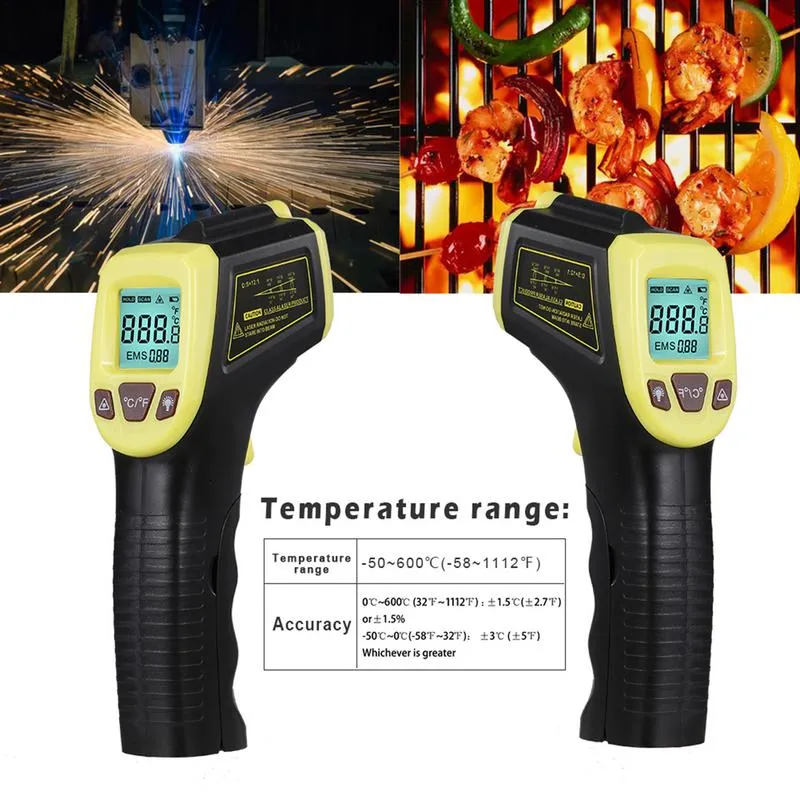 Infrared Thermometers Digital Body Temperature Fever Tester For Baby ...