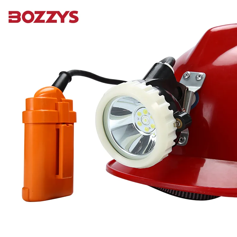 BOZZYS Dual LED Mining Headlamp: Waterproof & Moisture-Proof Cap Lamp ...
