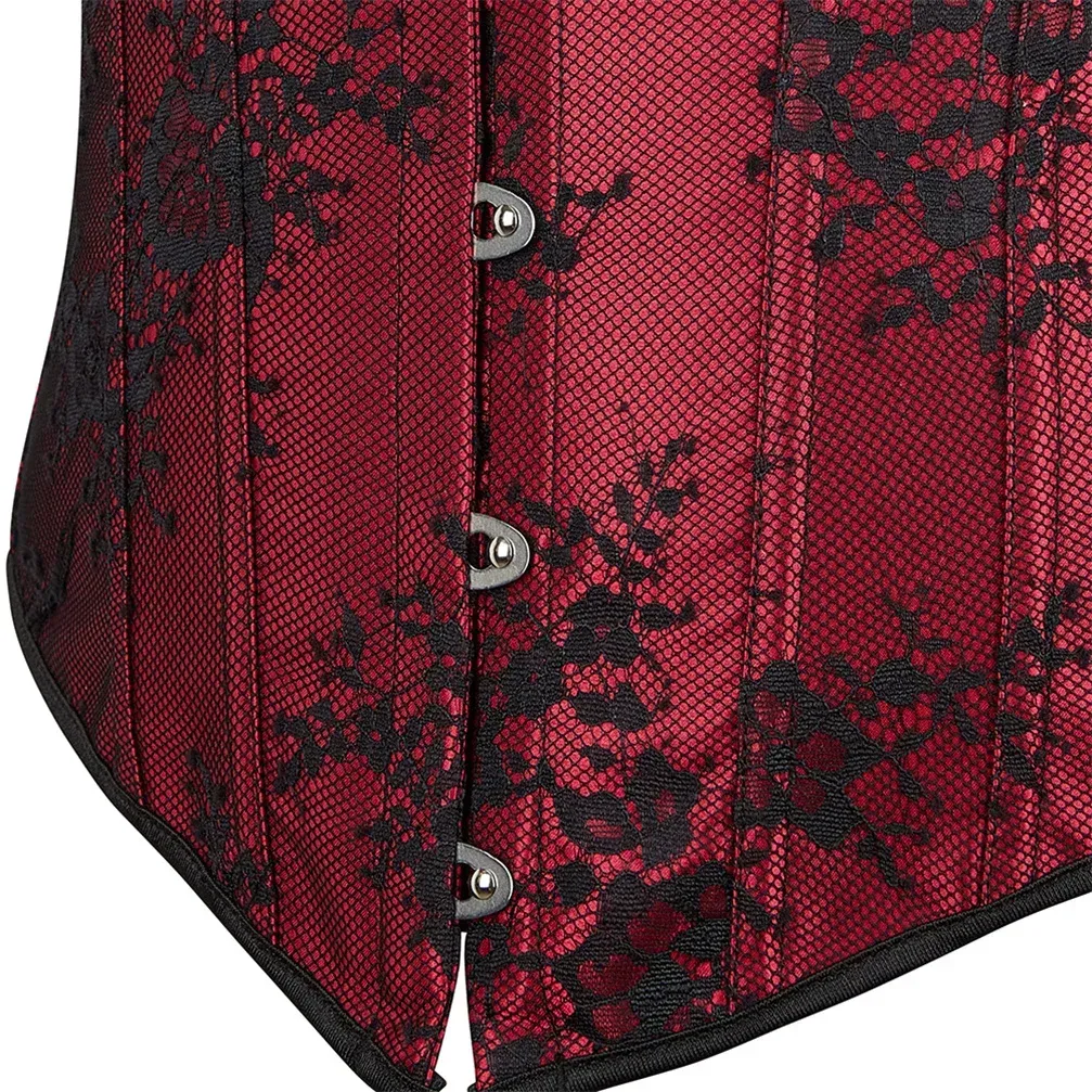 Vintage Corset Dress: Elegant Overbust Corset, One Shoulder Satin ...