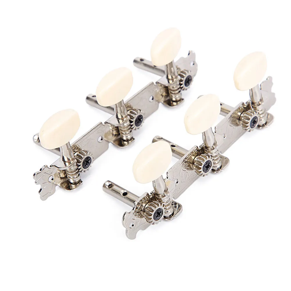 110-113g Silver-Plated Tuning Pegs Set of 6, Easy Install Guitar ...