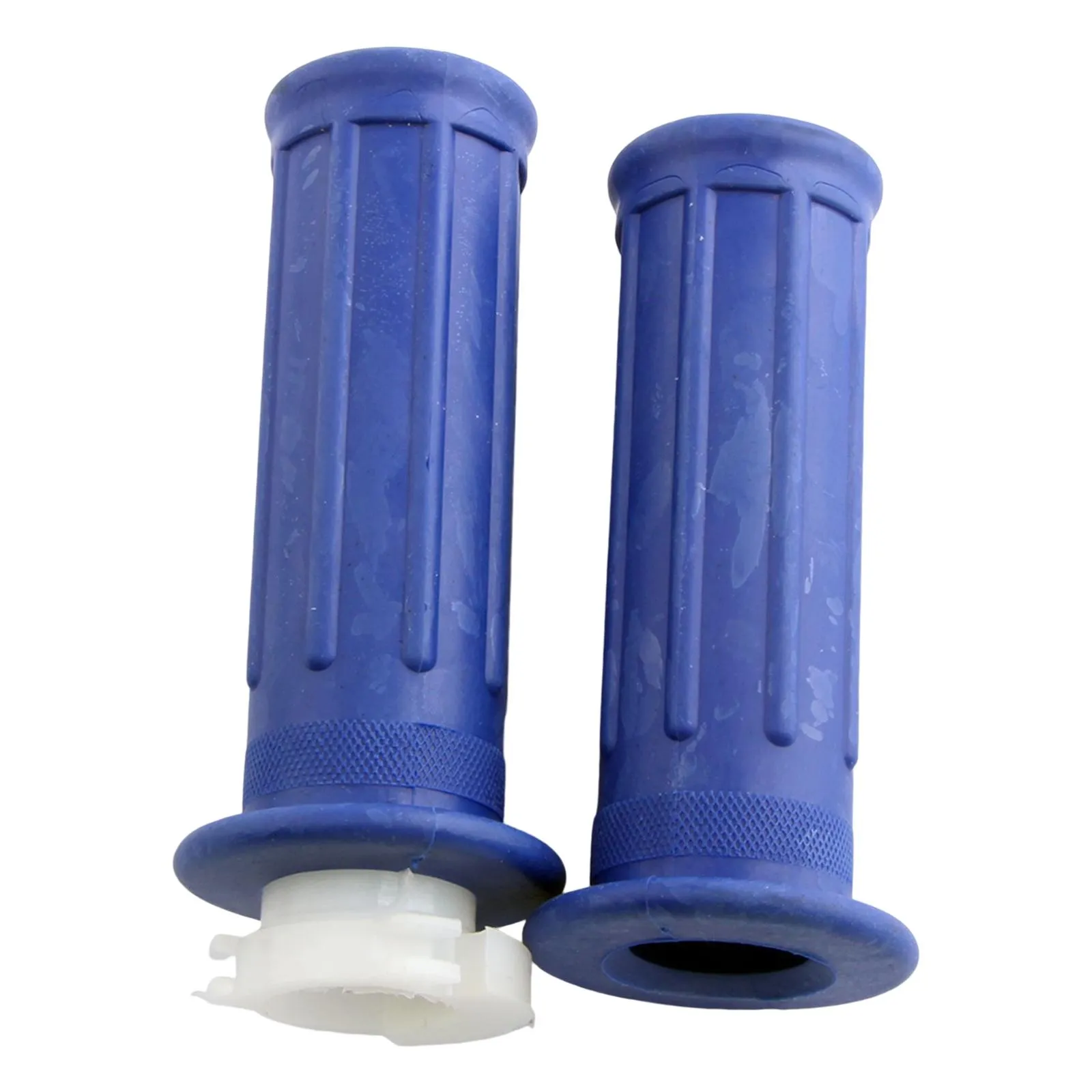 2x Handlebar Grips Throttle Twist Grip Set Left Right for Yamaha PW50 ...