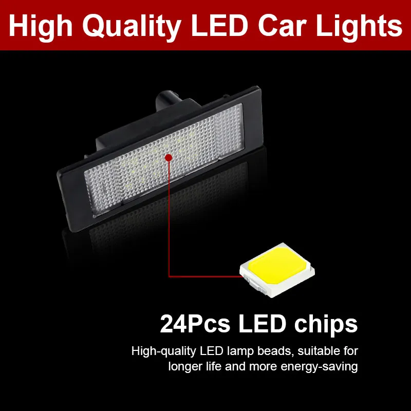 DHgate.com:Bright LED License Plate Lights Lamp Bulb for BMW E81 E85 ...