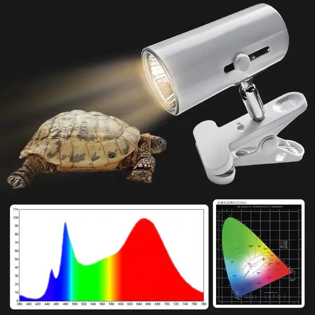 25W 50W 75W UVA+UVB Reptile Lamp Bulb Turtle Basking UV Light Full ...